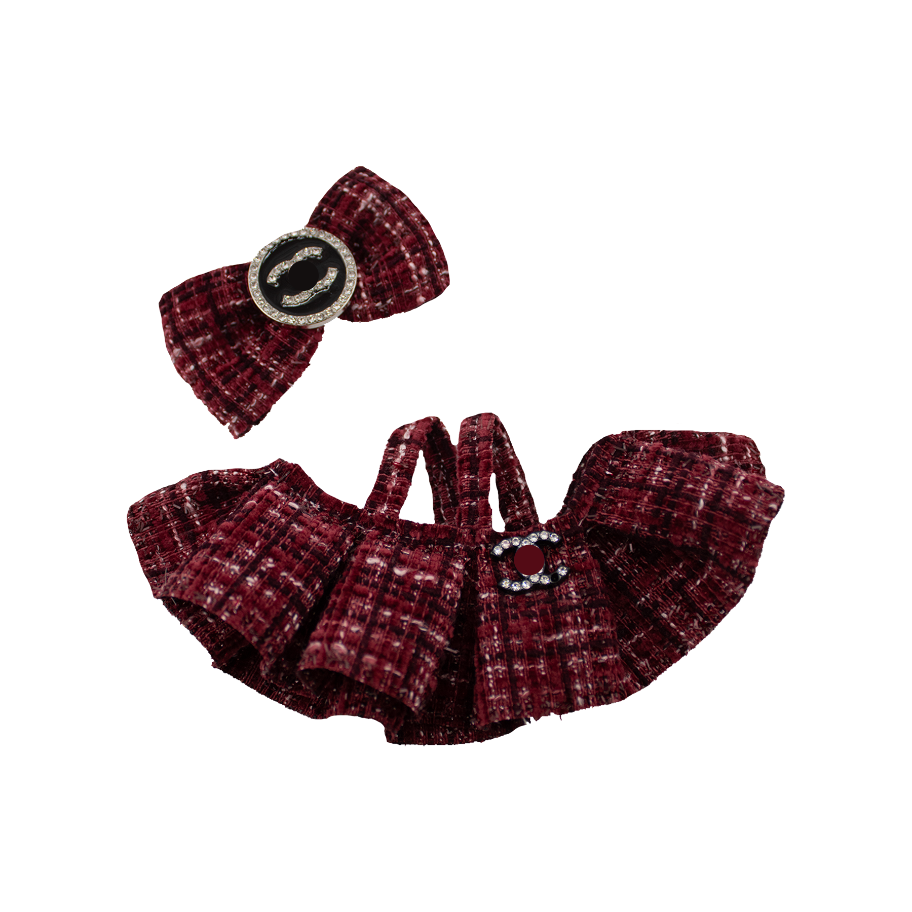 Coco Maroon Dress | Designer Collection | Living with Labubu – Living ...