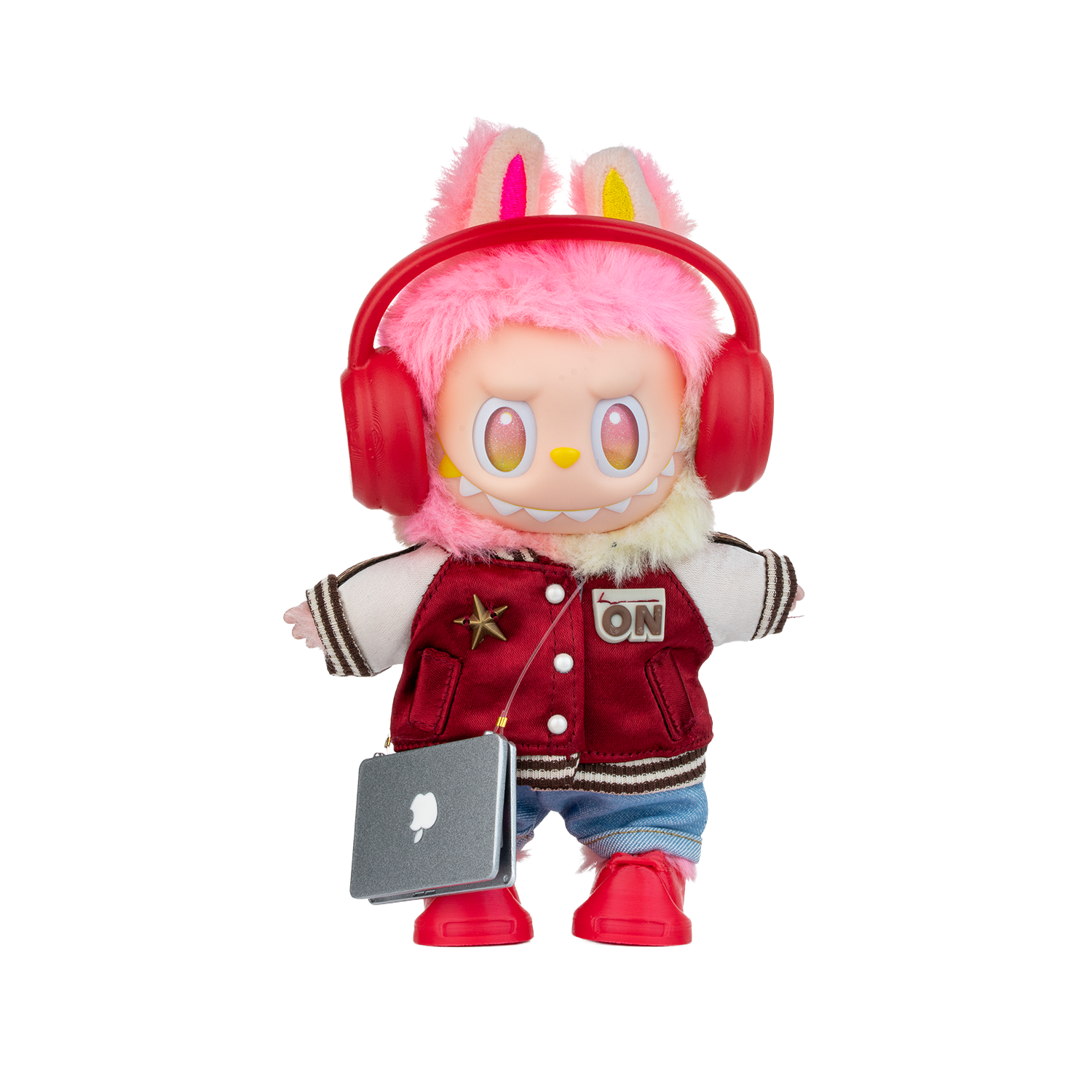 Campus Bubu Set – Letterman Jacket & Study Accessories for Labubu ...